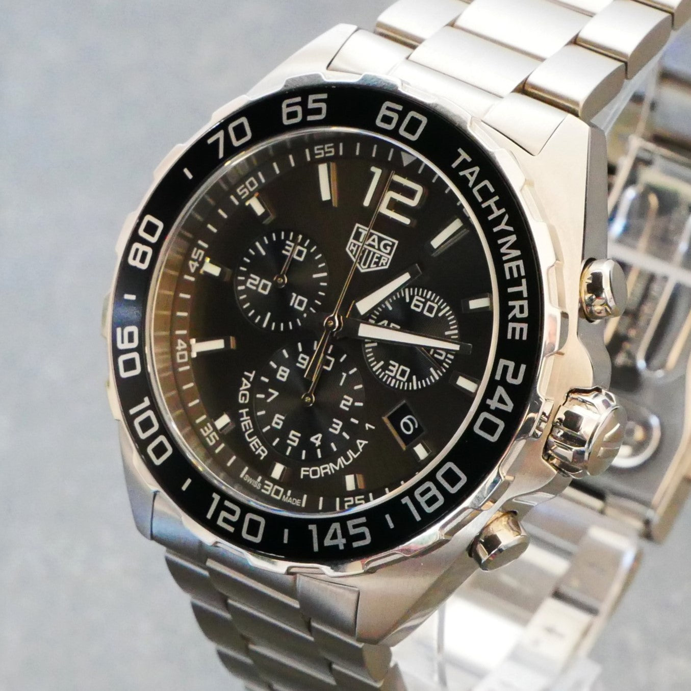 Tag Heuer, Formula 1, 43mm, Sunray Grey dial, Quartz, Chronograph, mod ...